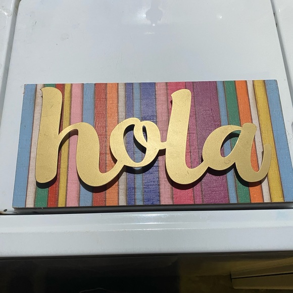 Wall Decor | Hola Welcome Sign | Poshmark